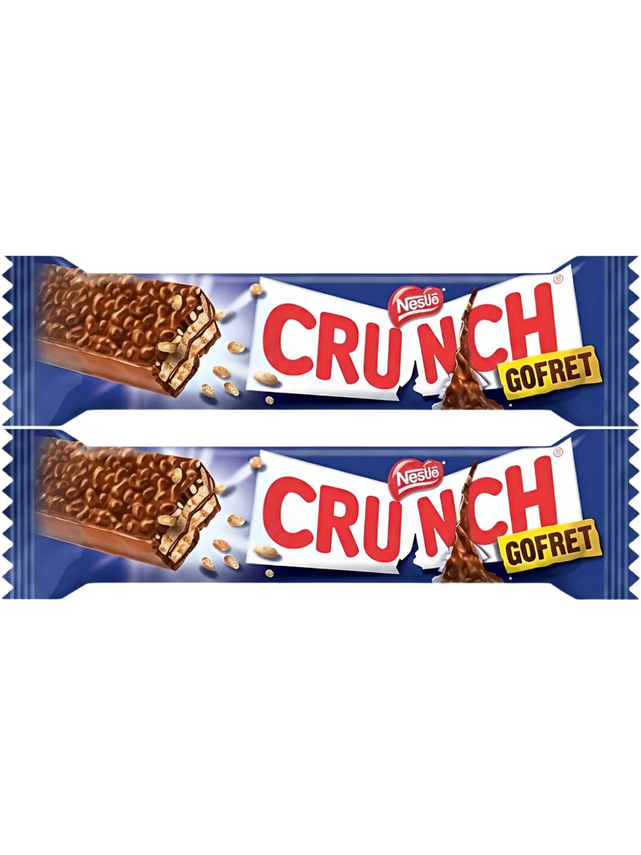 Nestle Crunch вафля в молочном шоколаде, 2 шт по 30г