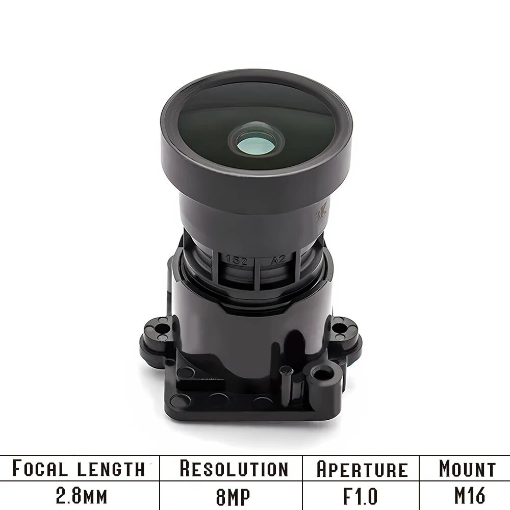 4K объектив M16 Starlight 2.8мм 8МП для CCTV