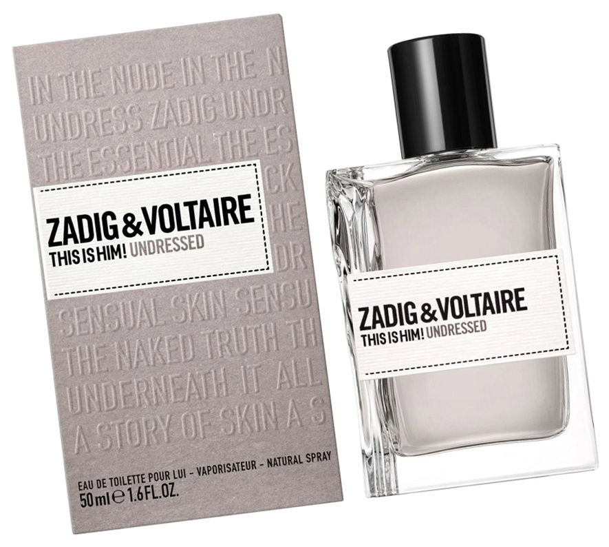 Zadig & Voltaire This Is Him Undressed мужская туалетная вода 50 мл / Андресд