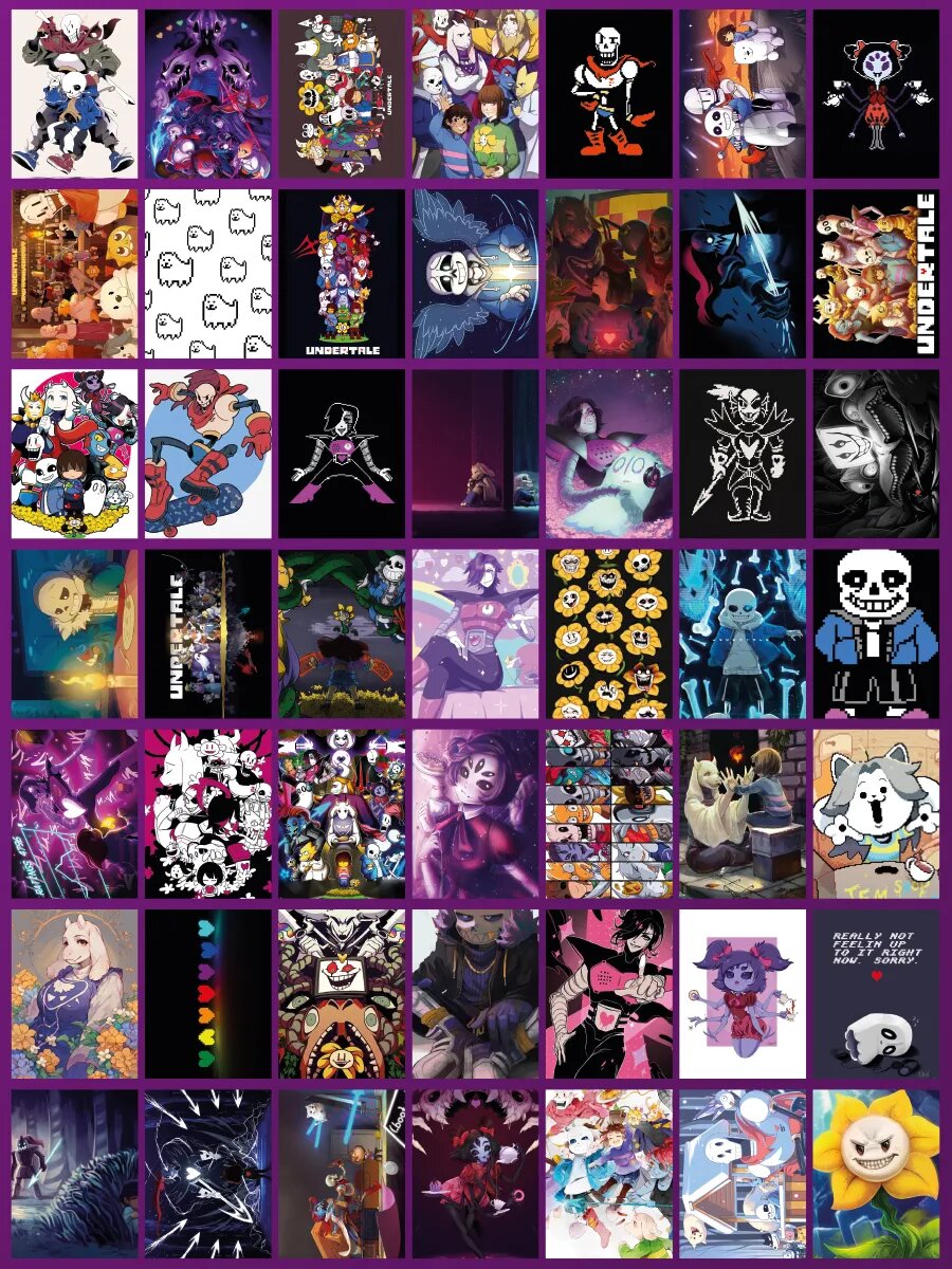 Undertale постеры Андертейл — фото 1