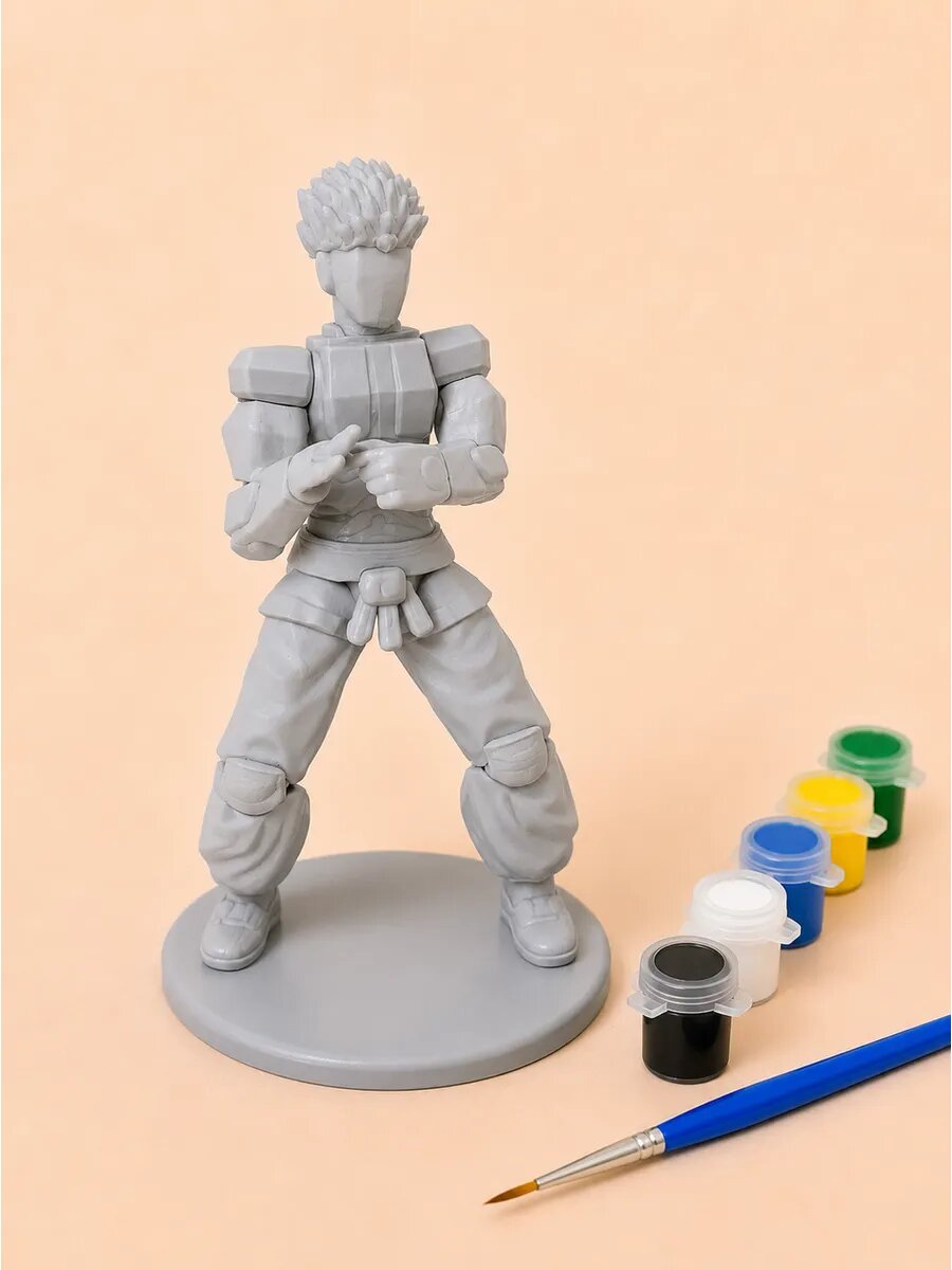 Сатору Годзё раскраска Дамми 13/Dummy-13 фигурка Satoru Gojo