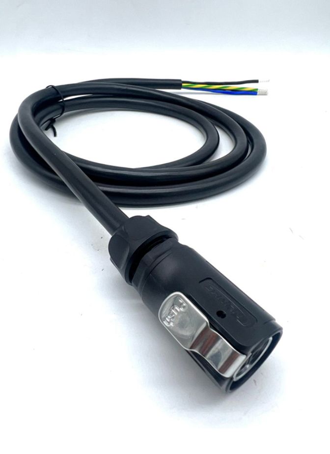 Кабель питания, Разъем LP-20-J04PE-01, 4x2,5мм, 2,0м ГОСТ