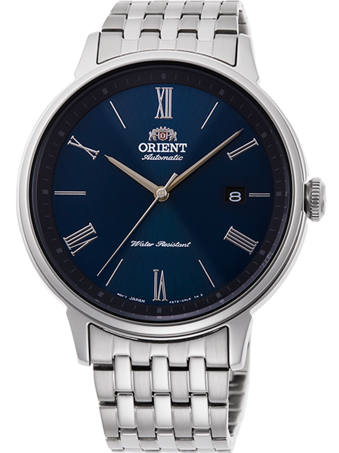 Наручные часы ORIENT Automatic, синий, серебряный