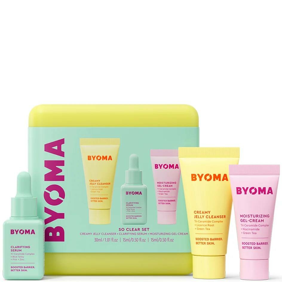 BYOMA Набор уходовых средств для кожи лица Clarifying Starter Kit 60мл