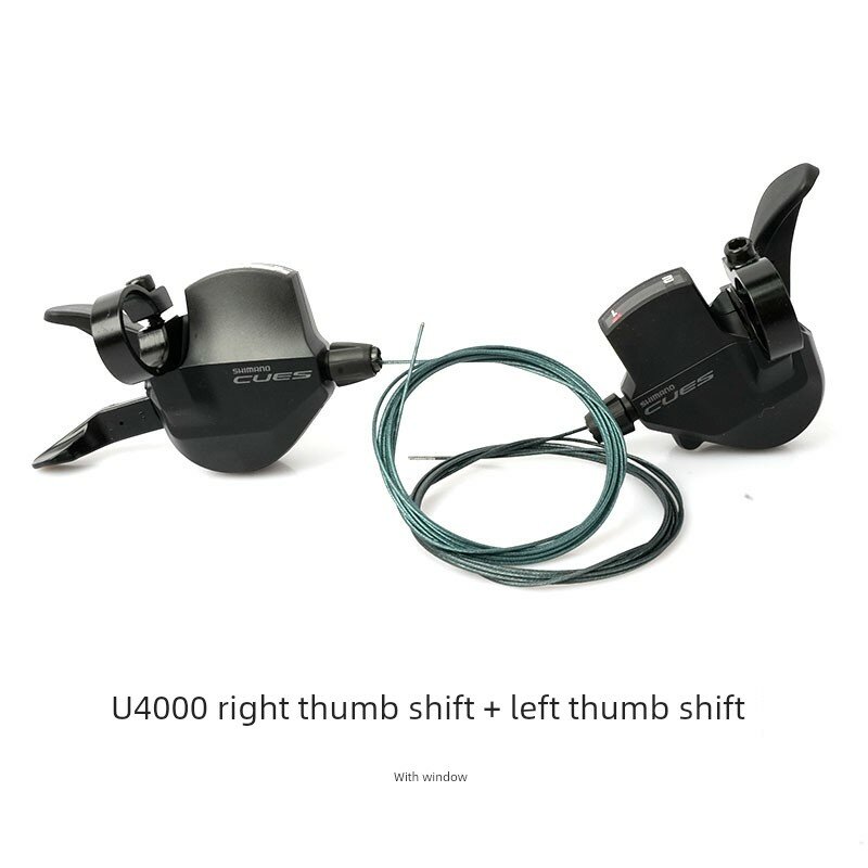 SHIMANO CUES U4000 2x9 Скоростная Велосипедная Передача Комплект - Включает Правую и Левую Рукоятки Переключения для