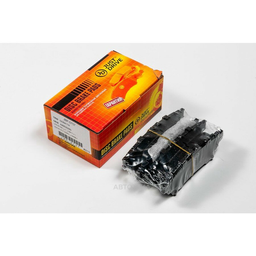 Колодки тормозные дисковые задние GDB4174 JUST DRIVE JBP0707 LEXUS GS (_L1_) 09/11-> / LEXUS IS C (GSE2_) 04/09-> / LEXUS IS II (_E2_) 08/05-04/13 / LEXUS IS III (_E3_) 04/13-> / LEXUS RC (_C1_) 08/14-> / TOY.