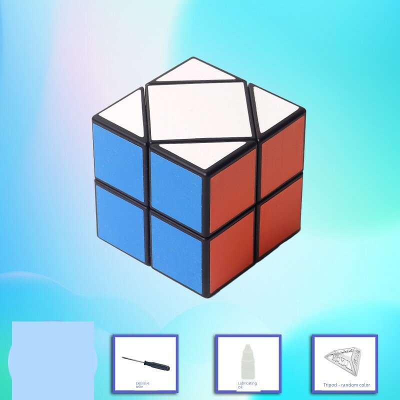Головоломка-куб с смазкой, черный цвет, обучающая игрушка, 3x3 магический куб