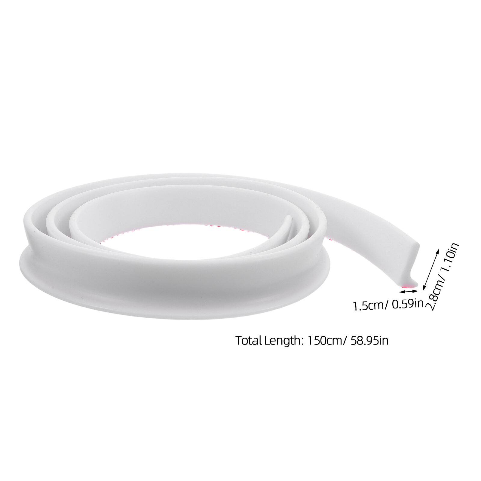 Самоклеящаяся Защита От Воды Для Душа И Ванны Сplash Guard Размер 150.00X2.80X1.50Cm
