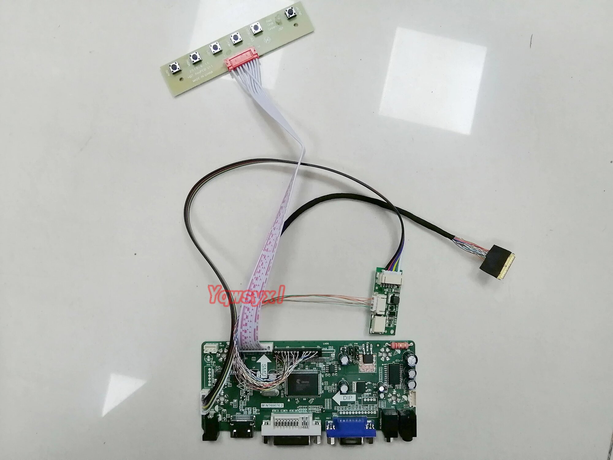 Yqwsyxl плата управления дисплеем LP154WP4-TLA1 HDMI+DVI+VGA