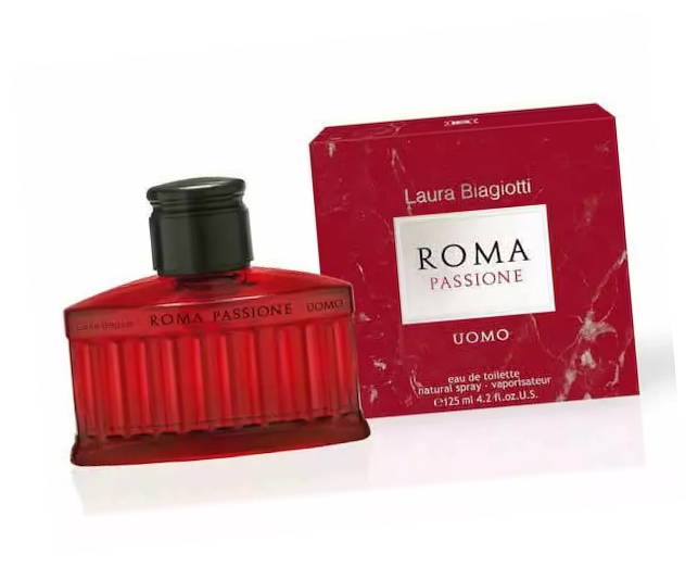 Мужской аромат Roma Passione Uomo Laura Biagiotti, 125 мл - Лаура Биаджотти Пассионе Уомо