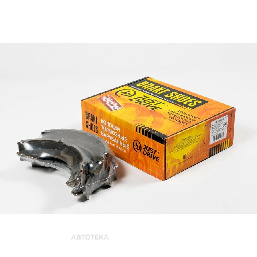 Колодки тормозные барабанные GS8210 JUST DRIVE JBS0058 VAZ 110 95-, 111 95-, 112 95-, Niva 85-, Samara 86-;
