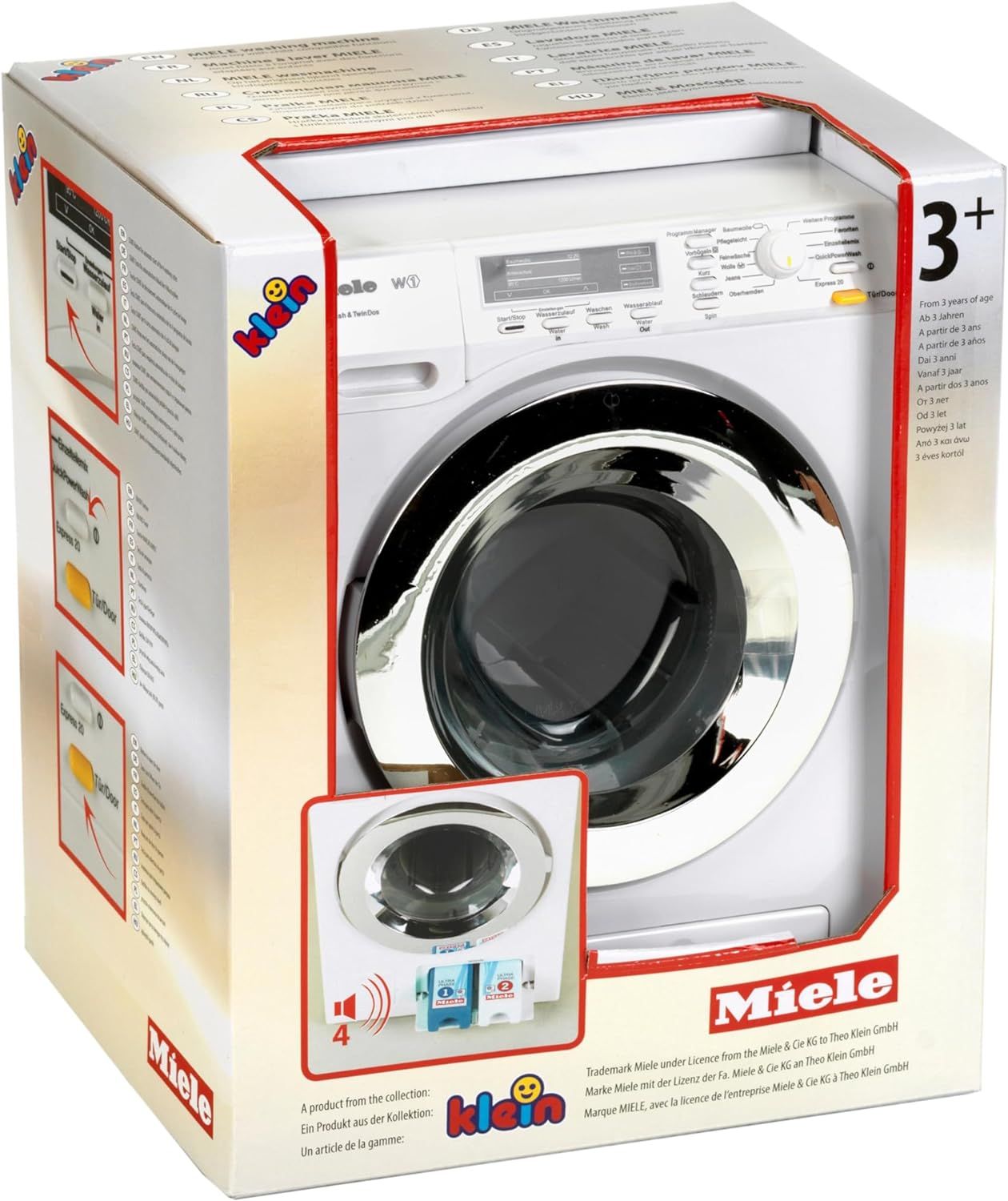 Детская стиральная машина Miele Klein с водой, звук - Theo Klein Miele Washing Machine 6941