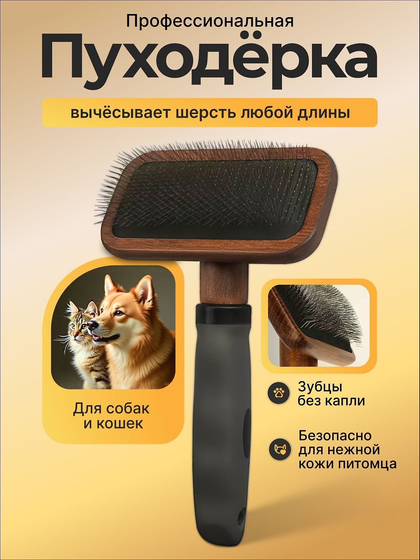 Пуходерка для собак и кошек. Пуходерка для животных. Профессиональный уход за шерстью животных.