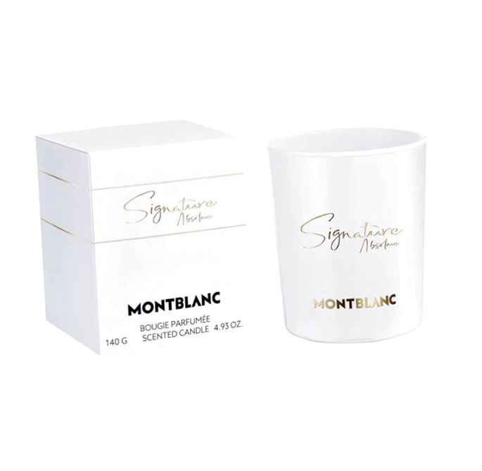 Montblanc Signature Absolue свеча парфюмированная для дома 140 гр - Монблан Сигнатур