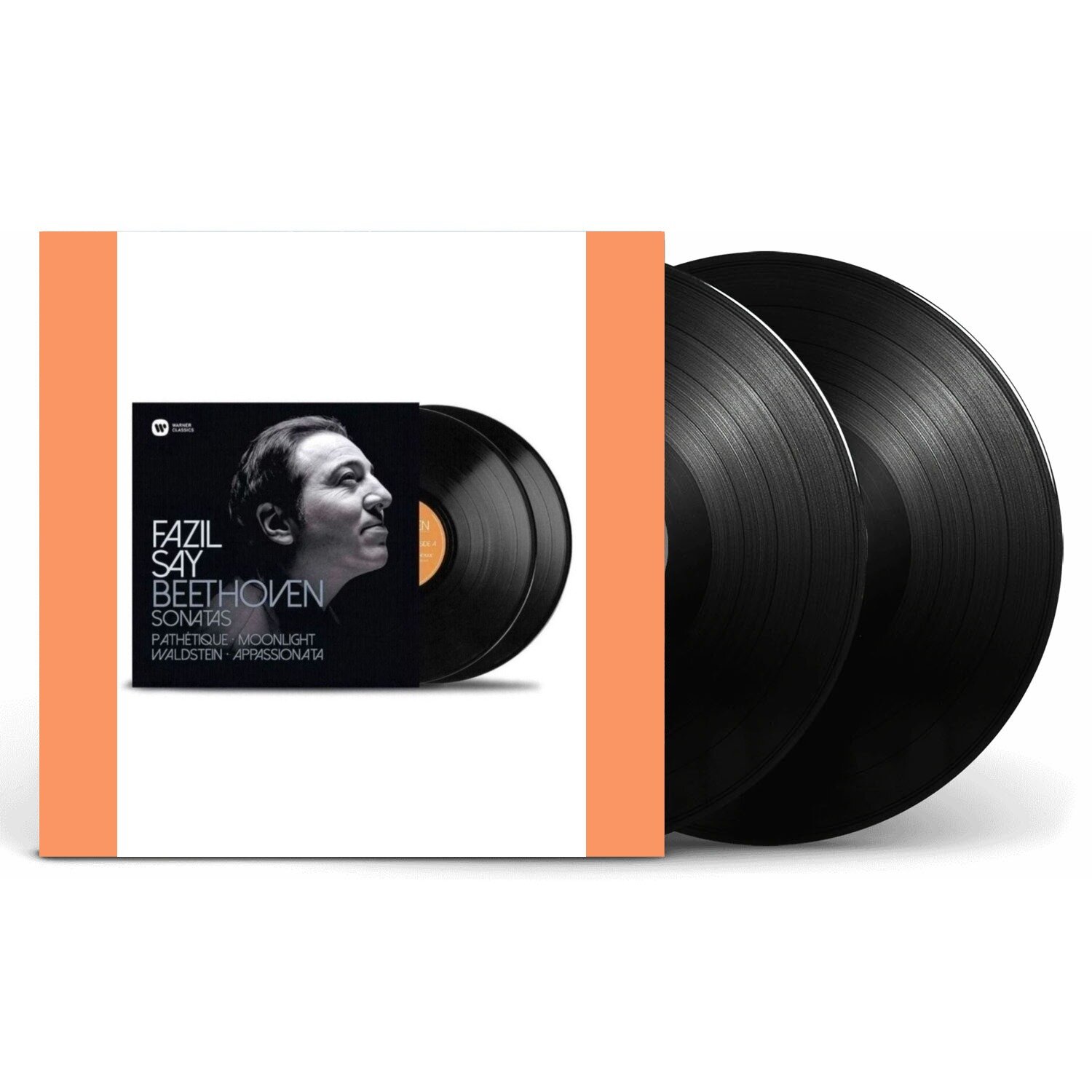 Виниловая пластинка Fazil Say, Beethoven - Sonatas Path tique, Moonlight, Waldstein, Appassionata 2LP Новый, Album, New