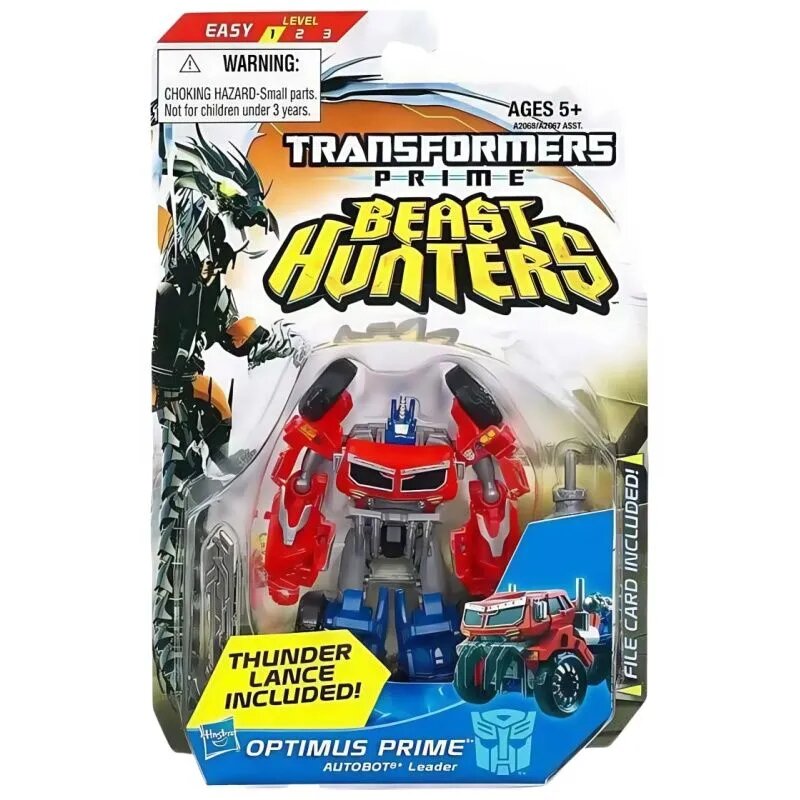 Трансформеры игрушки Hasbro Transformers Prime Beast Hunters Commander Class Optimus Prime