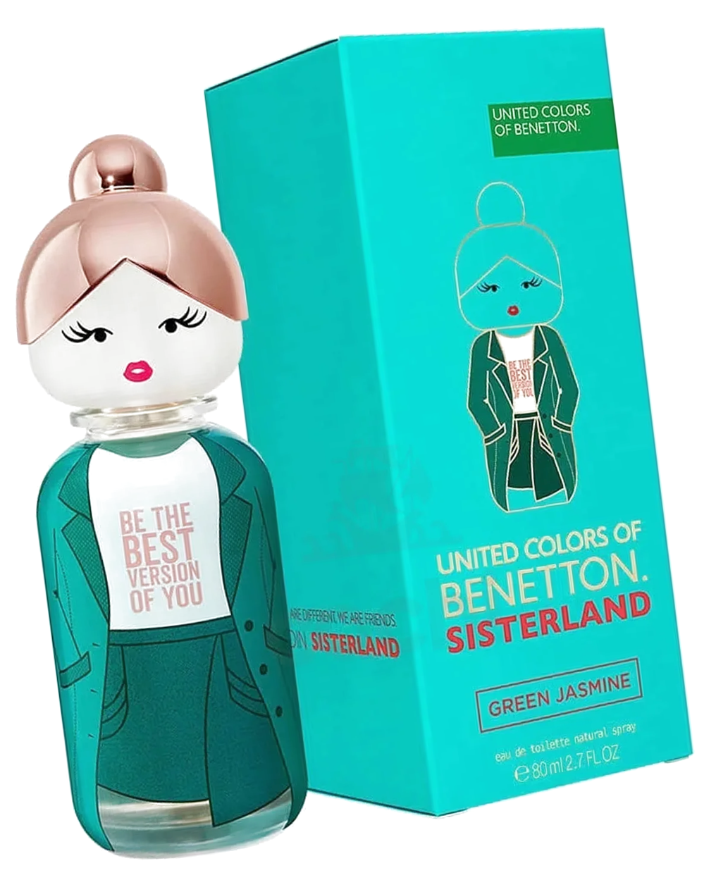 Benetton Sisterland Green Jasmine женская туалетная вода 80 мл / Грин Жасмин