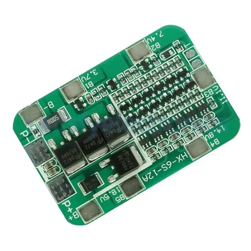 BMS плата SHANGSIMOUDLECX для литиевых аккумуляторов 6S 15A 24V