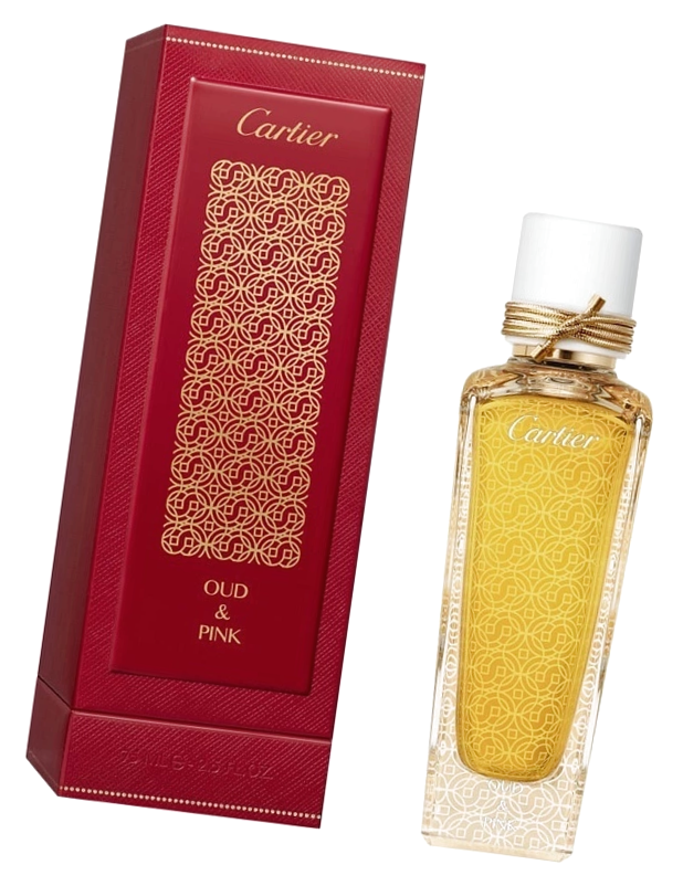 Cartier Oud and Pink 75 мл - экстракт парфюма для женщин и мужчин / Уд Энд Пинк