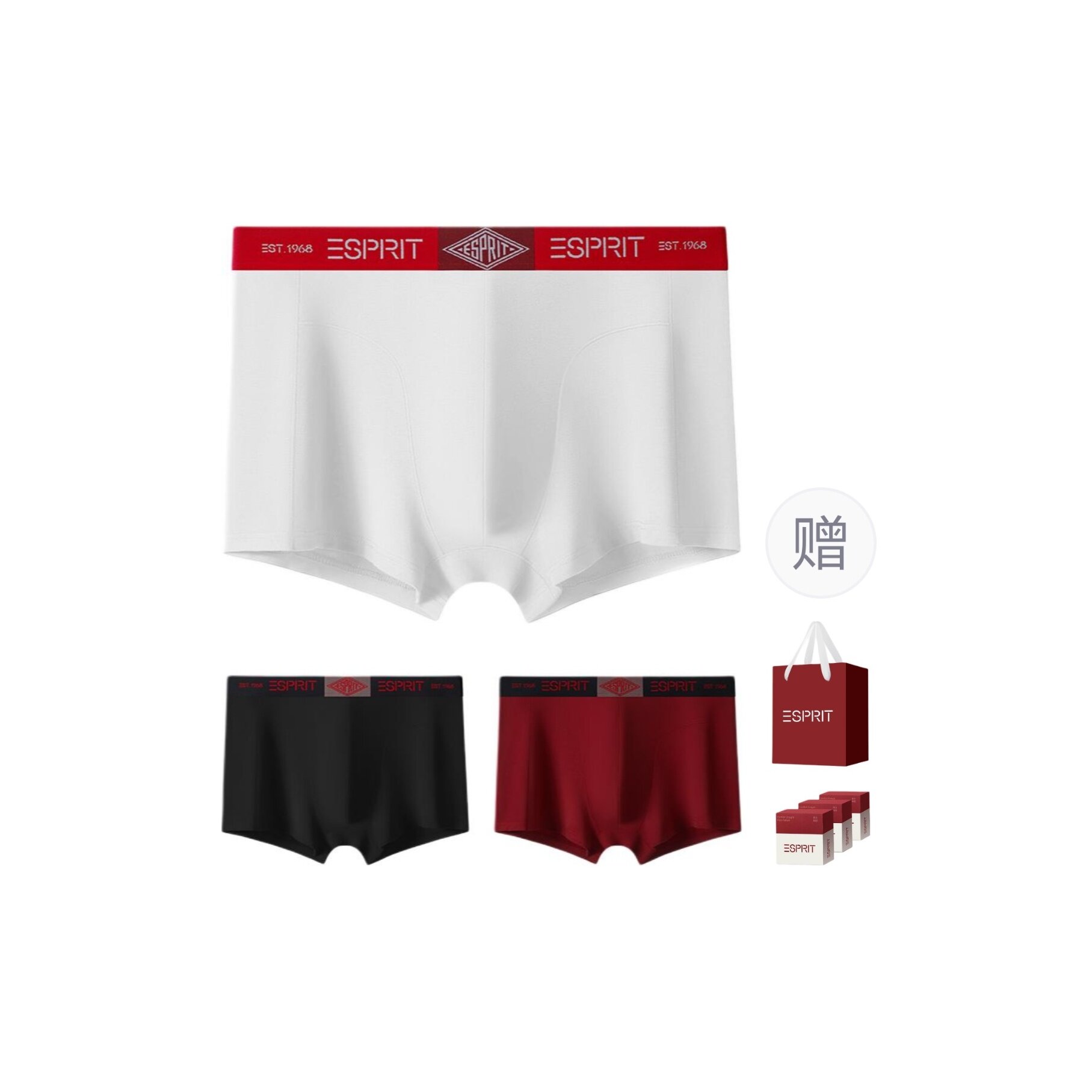Трусы ESPRIT, размер XL (Подходит для веса 65–75 кг)