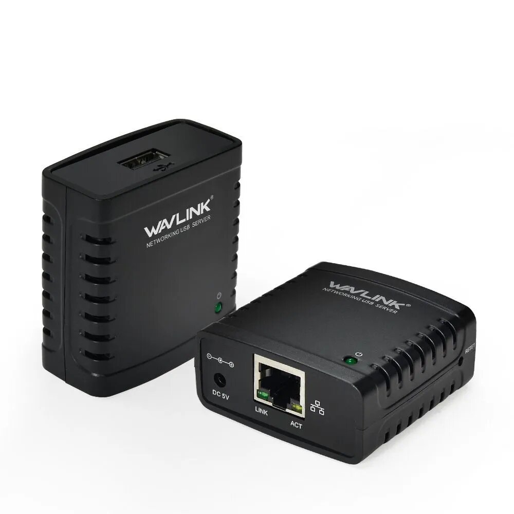 Сетевой USB принт-сервер 72P11 для подключения принтера к нескольким компьютерам, USB Type-B интерфейс