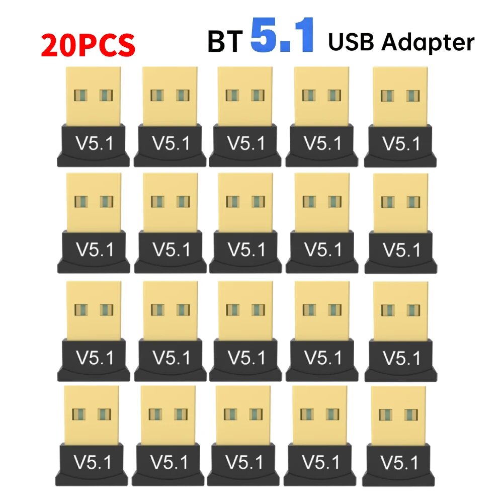 KEBIDUMEI Bluetooth 5.1 USB адаптер 20PCS