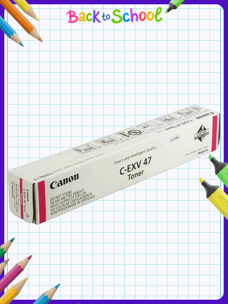 Картридж для лазерного принтера CANON C-EXV 47 Magenta (8518B002) PI