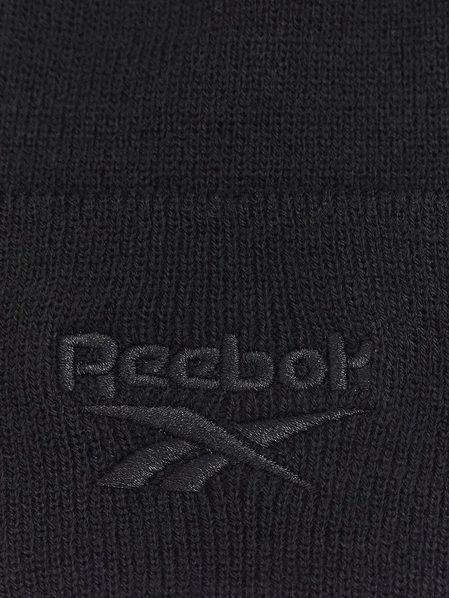 Шапка Reebok Flat Knit Beanie для мальчиков, размер onesize, синий — фото 1