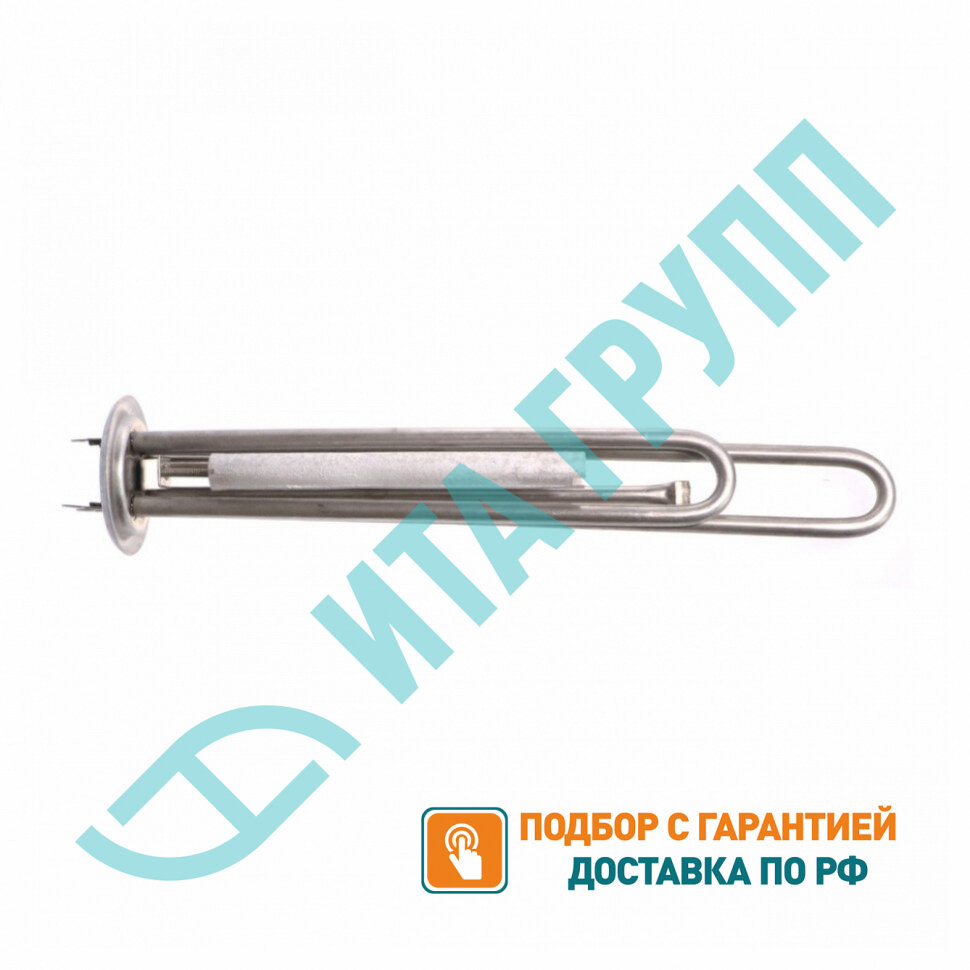 Комплект ТЭН 2000Вт (700Вт/1300Вт) RF для водонагревателя Thermex RZL, IS, IR, Garanterm, Electrolux EWH, нерж. + анод, 20082