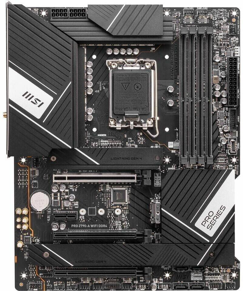 Материнская плата MSI PRO Z790-A WIFI MS-7E07, LGA1700,4DDR5