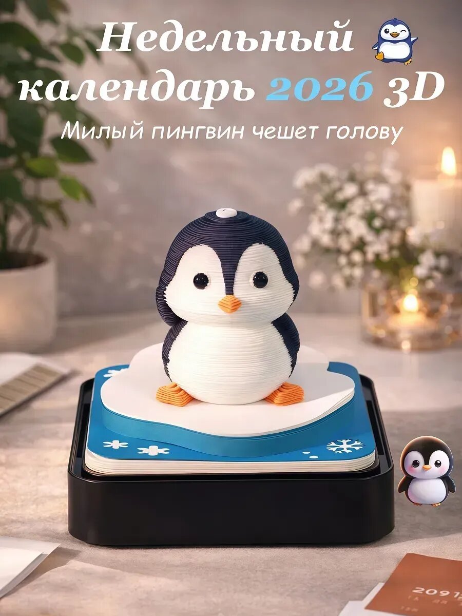 Три д календарь отрывной
