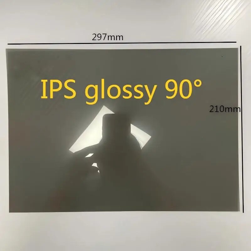 Поляризованная пленка для ЖК-дисплея IPS/TV 0/90/45/135 градусов A4 IPS 90 degree
