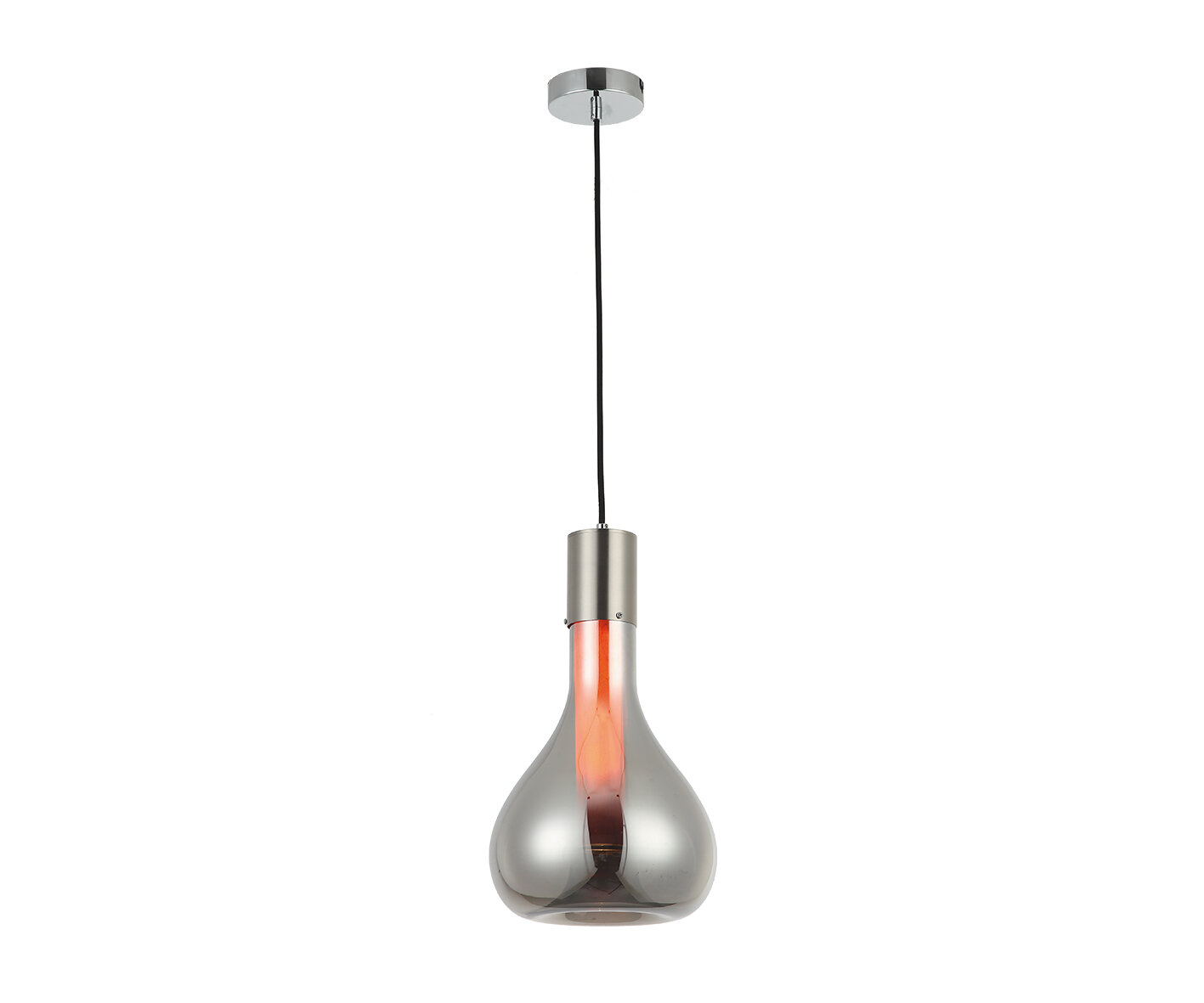 Подвес Kink Light Эвис D230xH1500 мм E14 цвет Никель, арт. 07692-1A,16