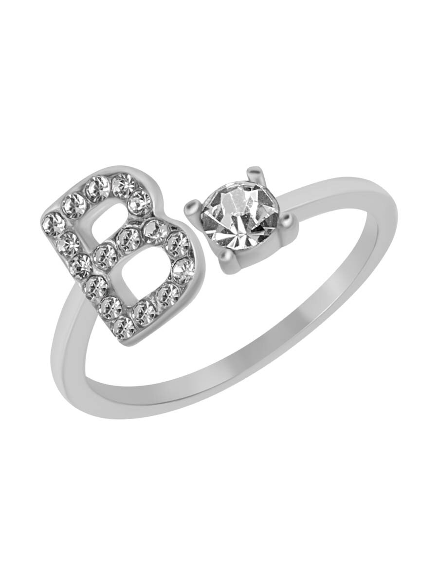 Кольцо обручальное, фианит