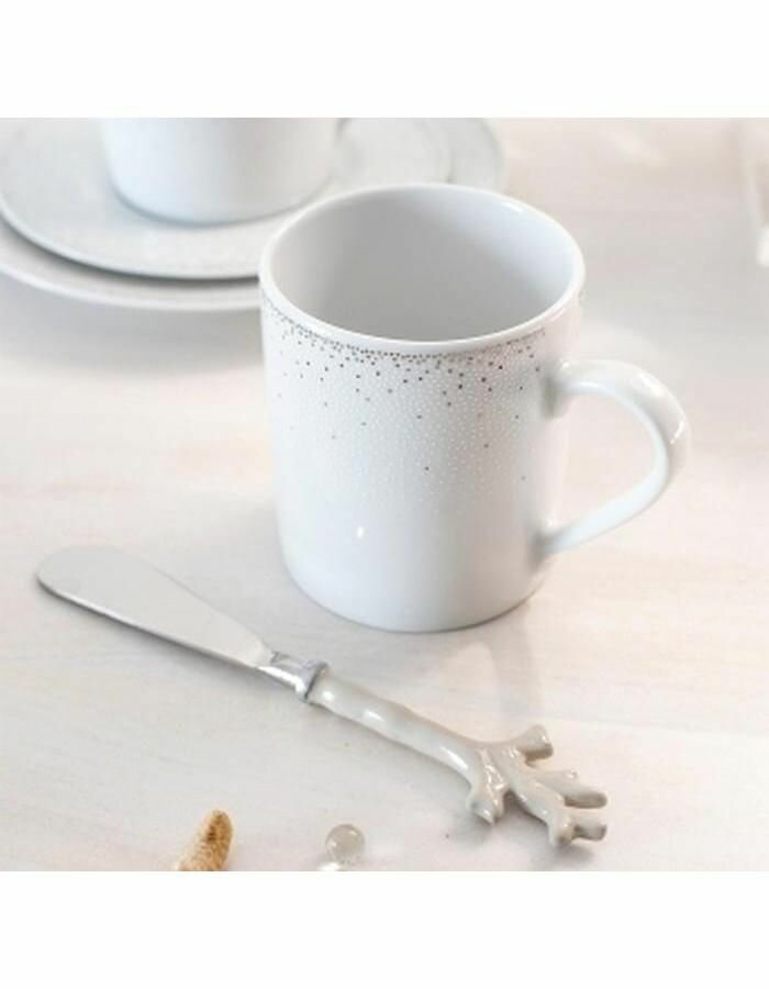 Кружка без блюдца 300 мл Jenny, декор "Жемчуг" 1 шт.