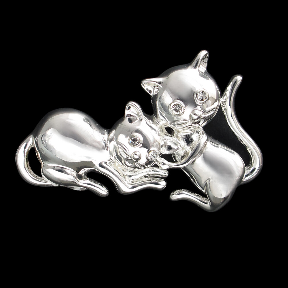 Брошь Эстет, стразы