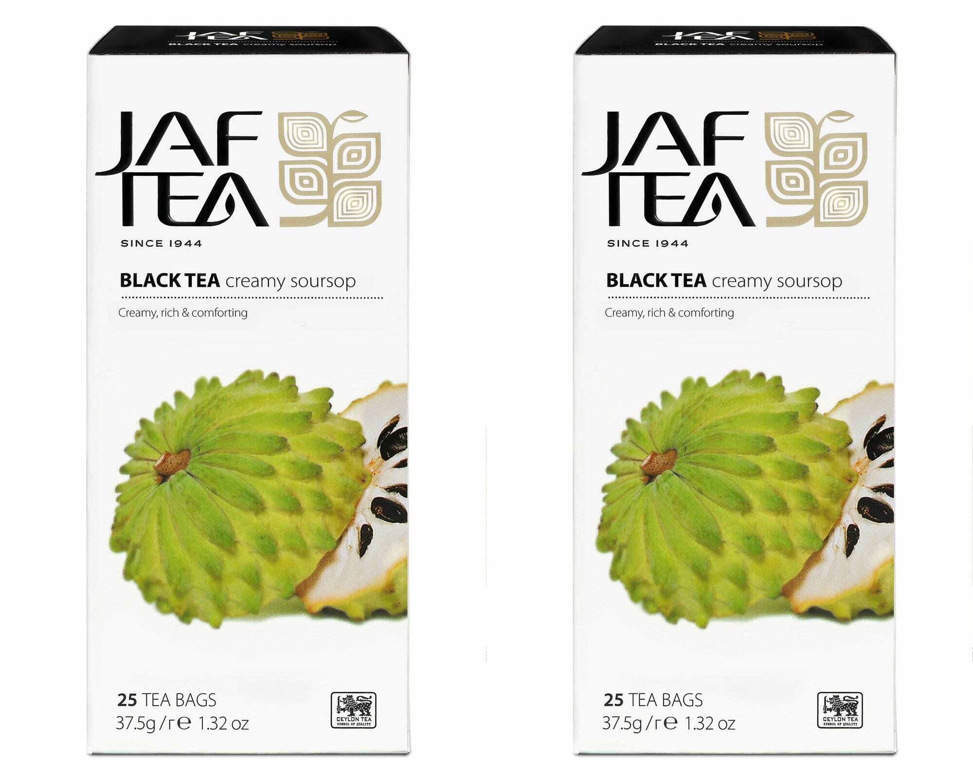 Jaf Tea Чай черный , exotic fruit, c саусепом, 25 пак х 1,5 гр, 2 уп.