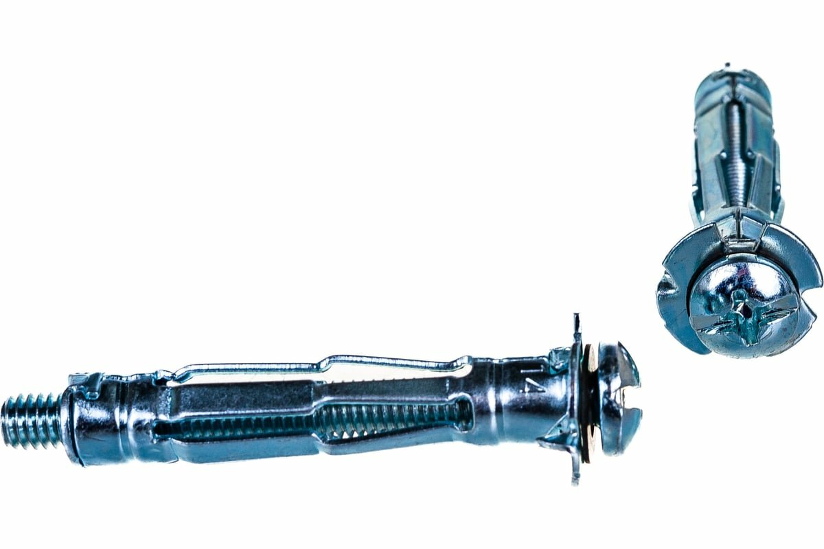 Металлический дюбель молли креп-комп 6х52 мм, набор 50 шт для крепления в бетоне