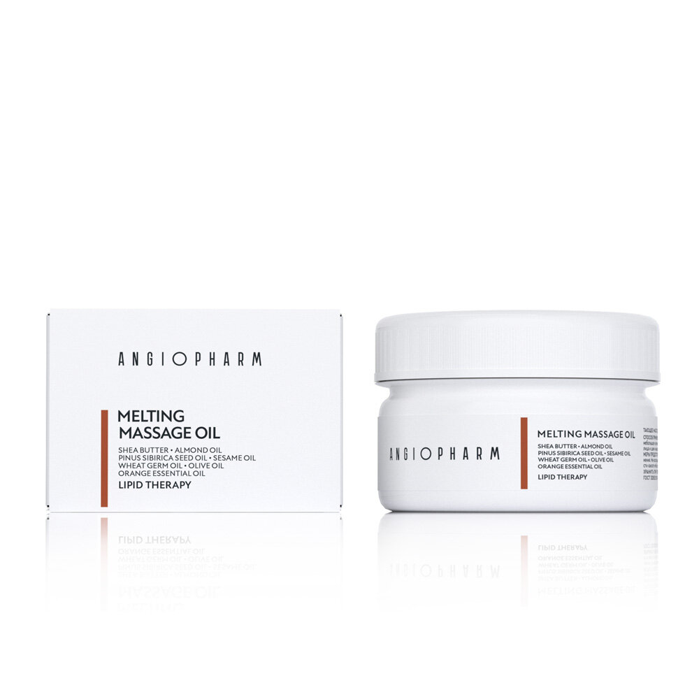 Angiopharm Melting massage oil Тающее масло для массажа лица, 75 Мл