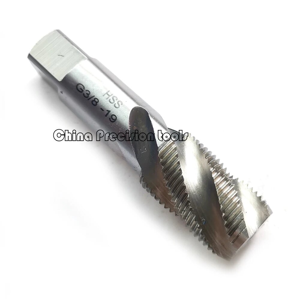 XQuest Резьбовой метчик HSS Spiral Flute G1/8 G1/4 G1/2 G3/8 G3/4 G1l2-14 1pcs