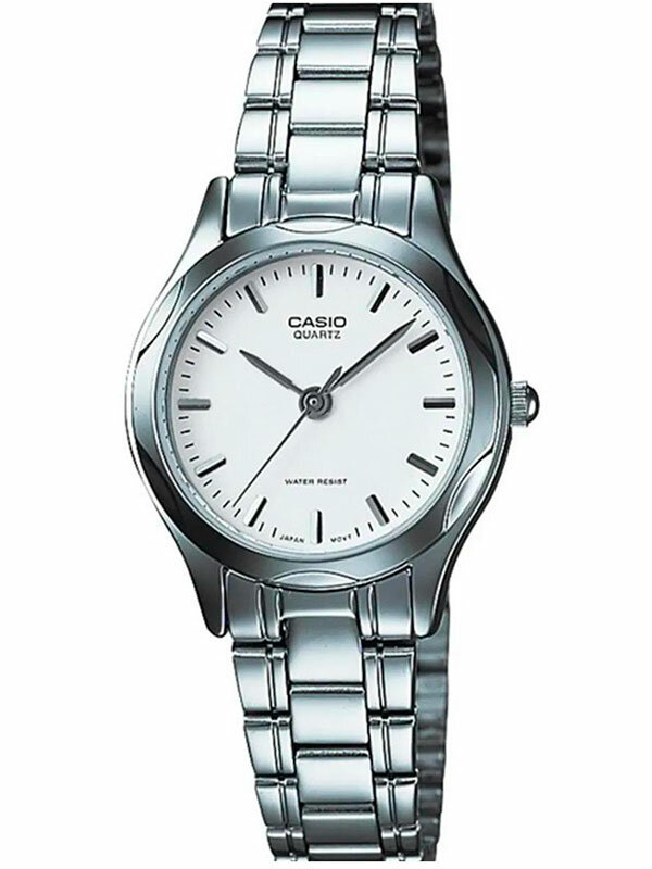 Наручные часы CASIO Collection, серебряный, белый — фото 1