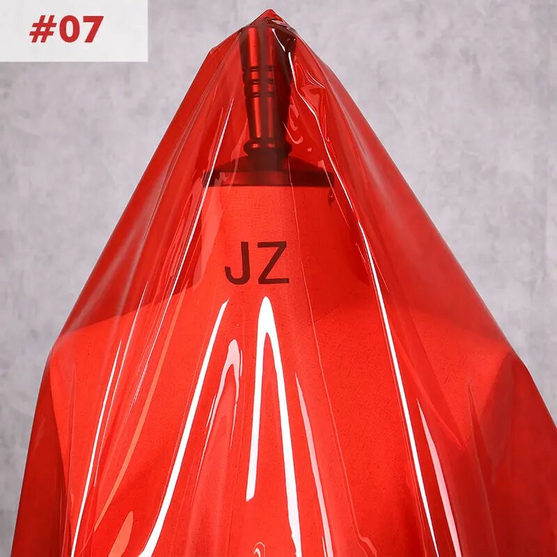 Многофункциональная прозрачная ПВХ-ткань 120х50 см Красный, 7