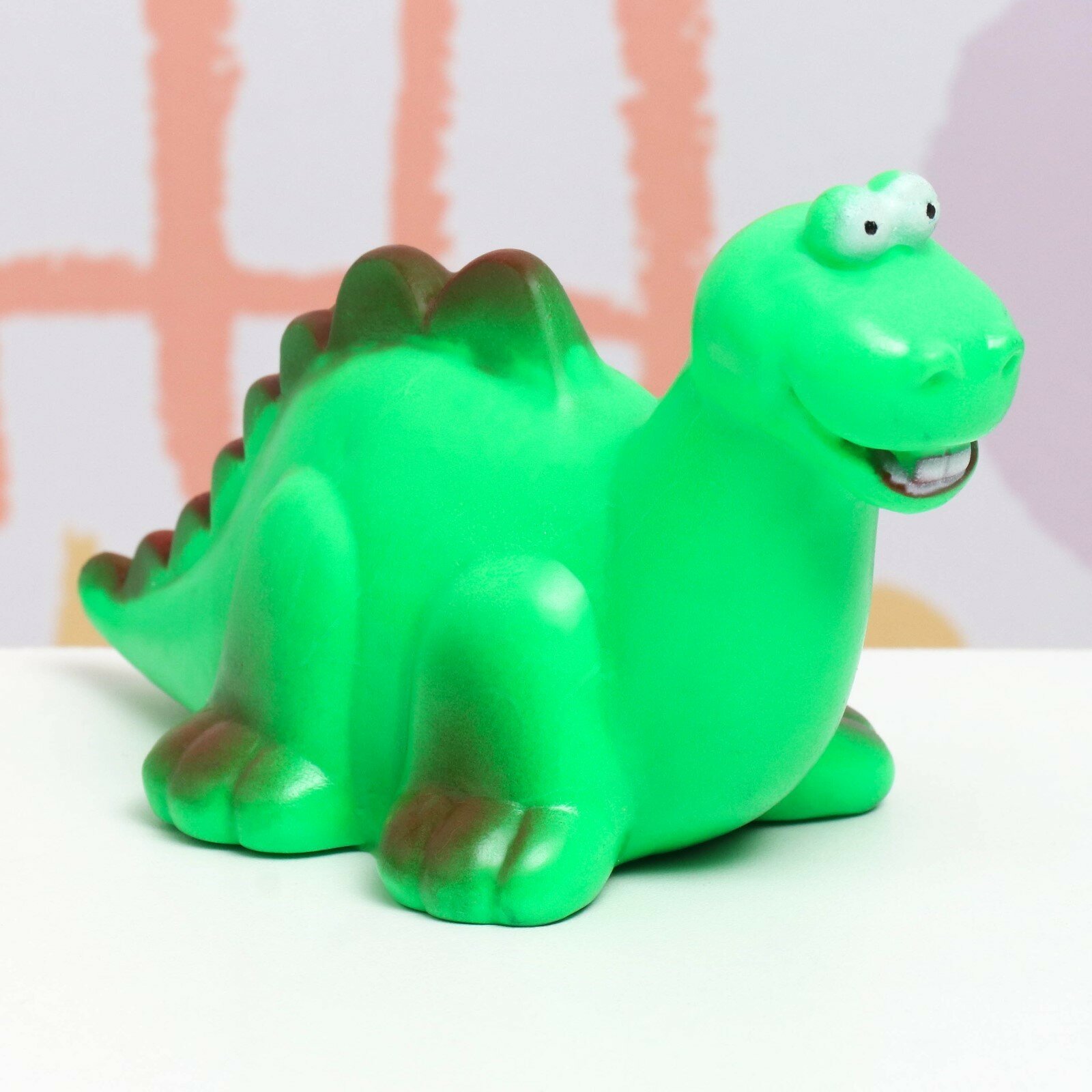 Игрушка-пищалка для купания в ванне «Животные» резиновая, 9 см, микс