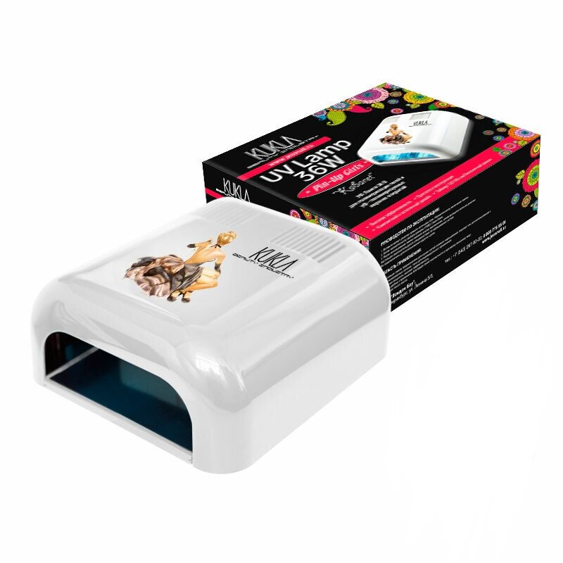 JessNail Лампа для маникюра Exclusive Collection "Kabaret", УФ, 36 ВТ