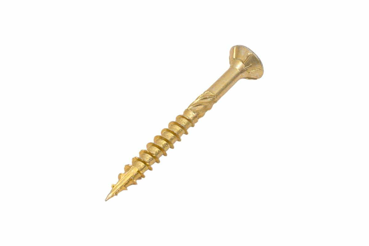 Европартнер Шуруп конструкционный для дерева с фрезой потай ж/п Torx 3060 х 60 15шт T2 0058 7