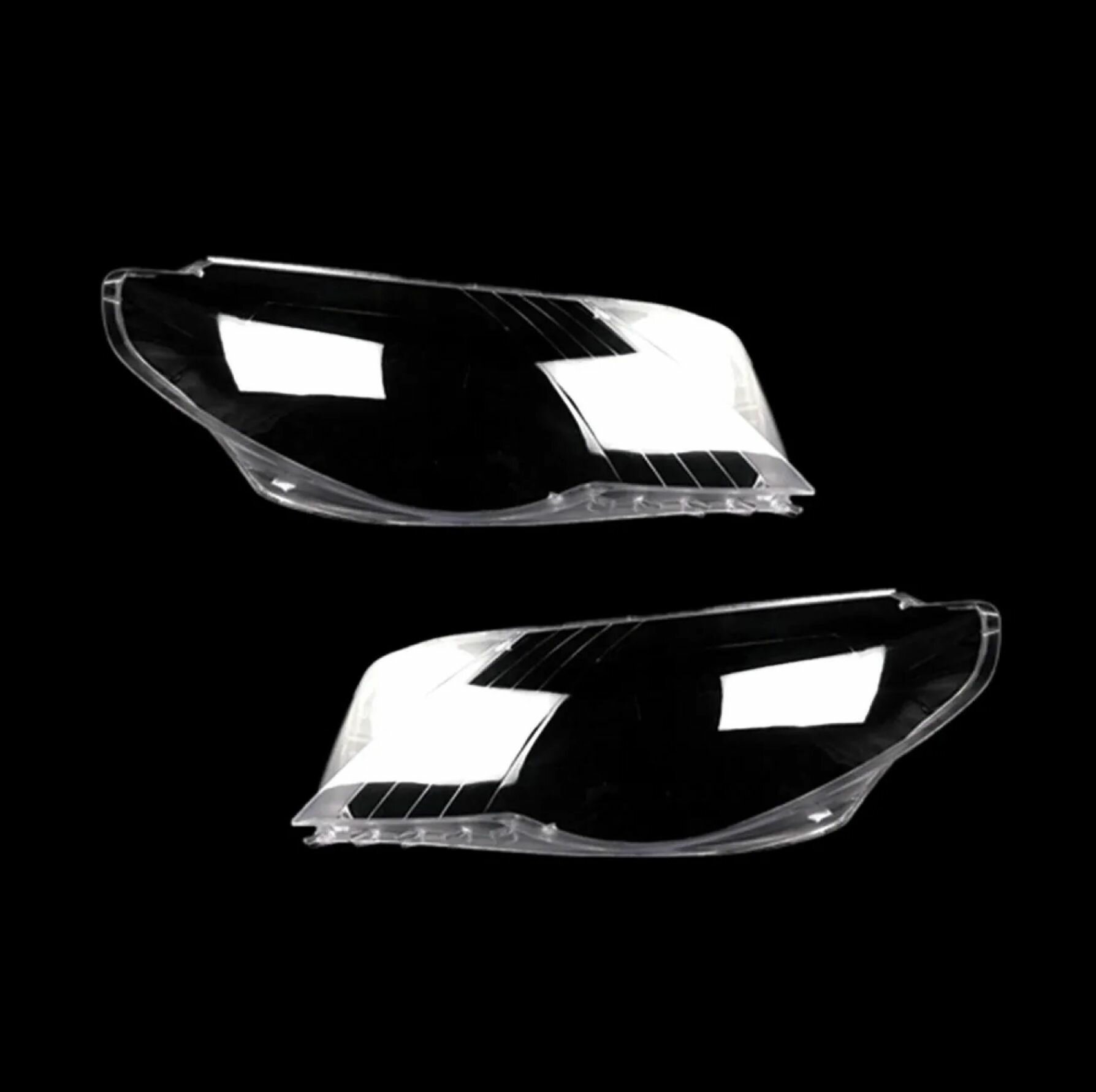 Стекла фар для Volkswagen Passat CC дорест. 2008-2012 (Комплект 2шт), стекла фар Пассат СС