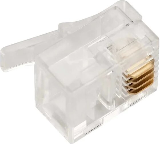 Коннектор RJ-12 TWT 100 шт. (TWT-PL12-6P4C/JR100)