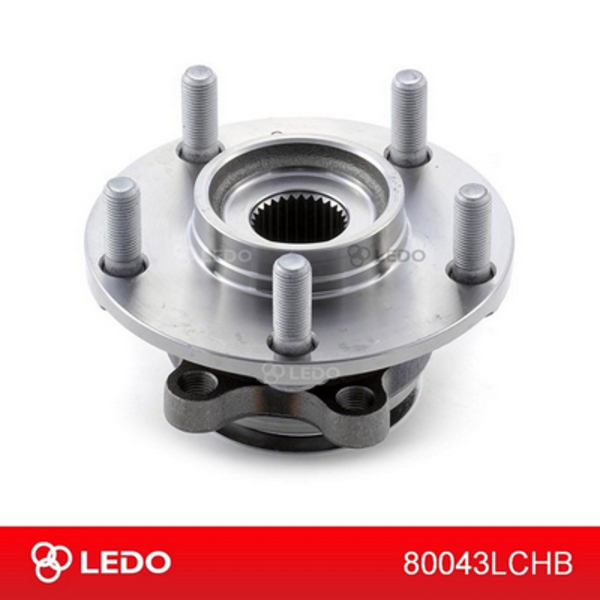 LEDO 80043lchb ledo ступица передняя на Nissan (Ниссан) qashqai j10. x-trail t31. 40202-jg000. 40202-jg01a
