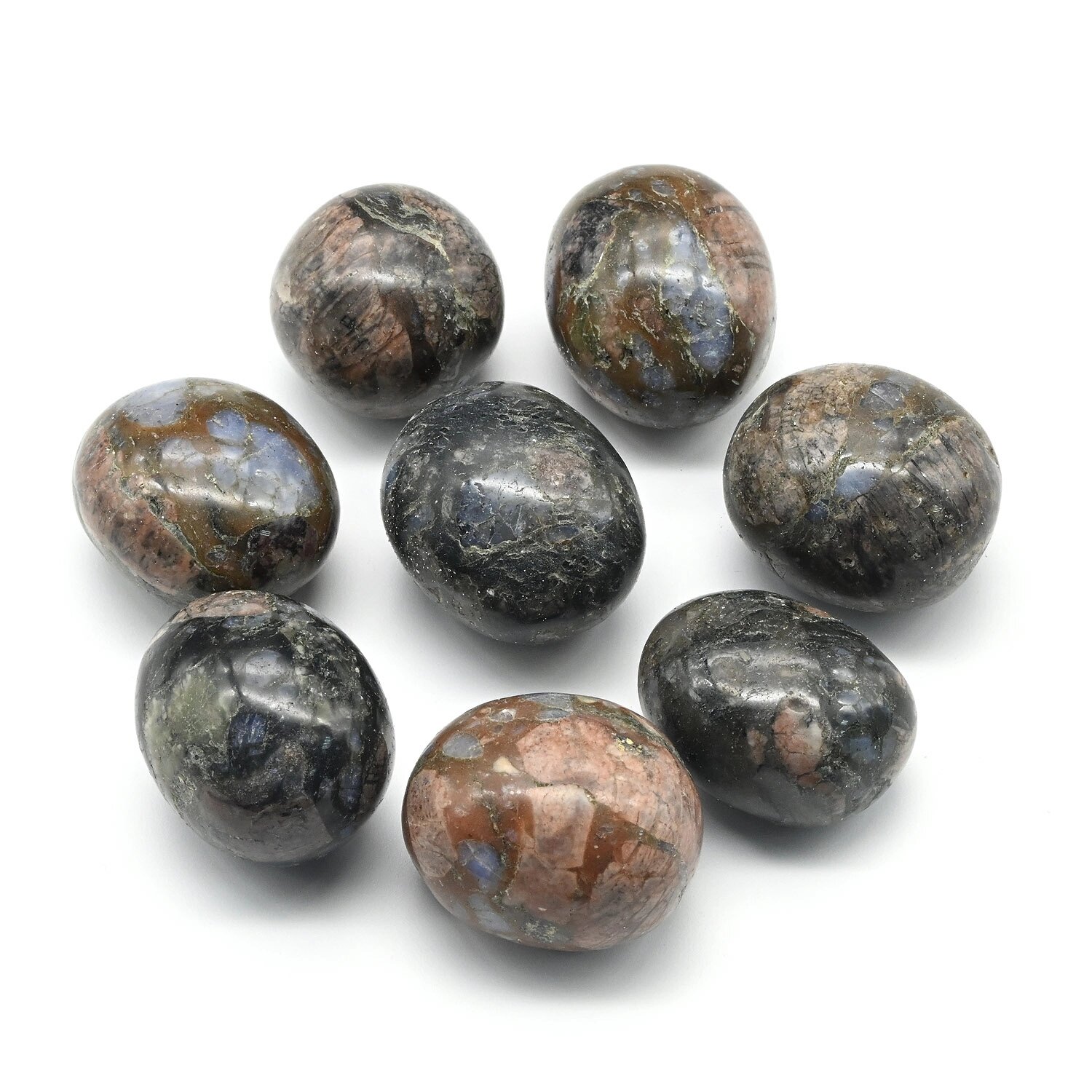 Либерит галтовка фракция 25-30мм, упаковка 200г. .