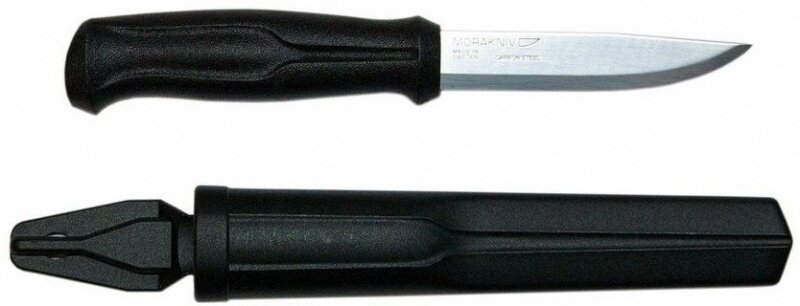 Нож Morakniv No. 510, Углеродистая Сталь, Чёрный